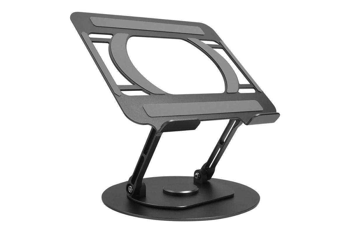 VISION Turntable Laptop Stand Gunmetal